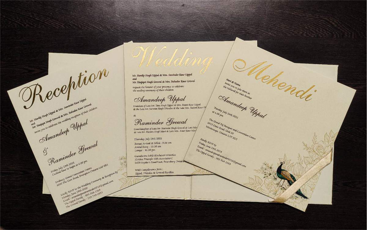 Simple Wedding Invitation|Simple Wedding Cards|Simple Invitation Card