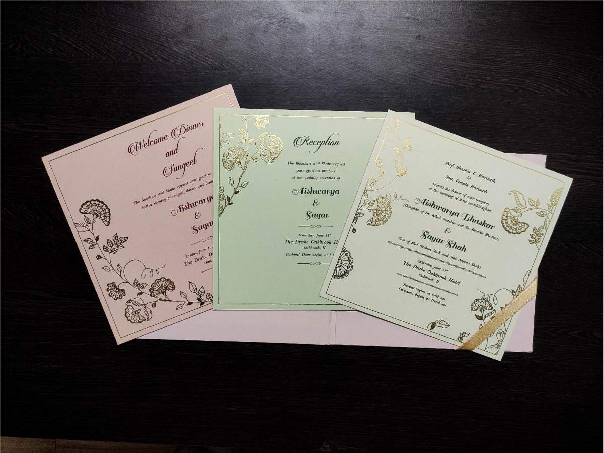 Simple Wedding Invitation|Simple Wedding Cards|Simple Invitation Card