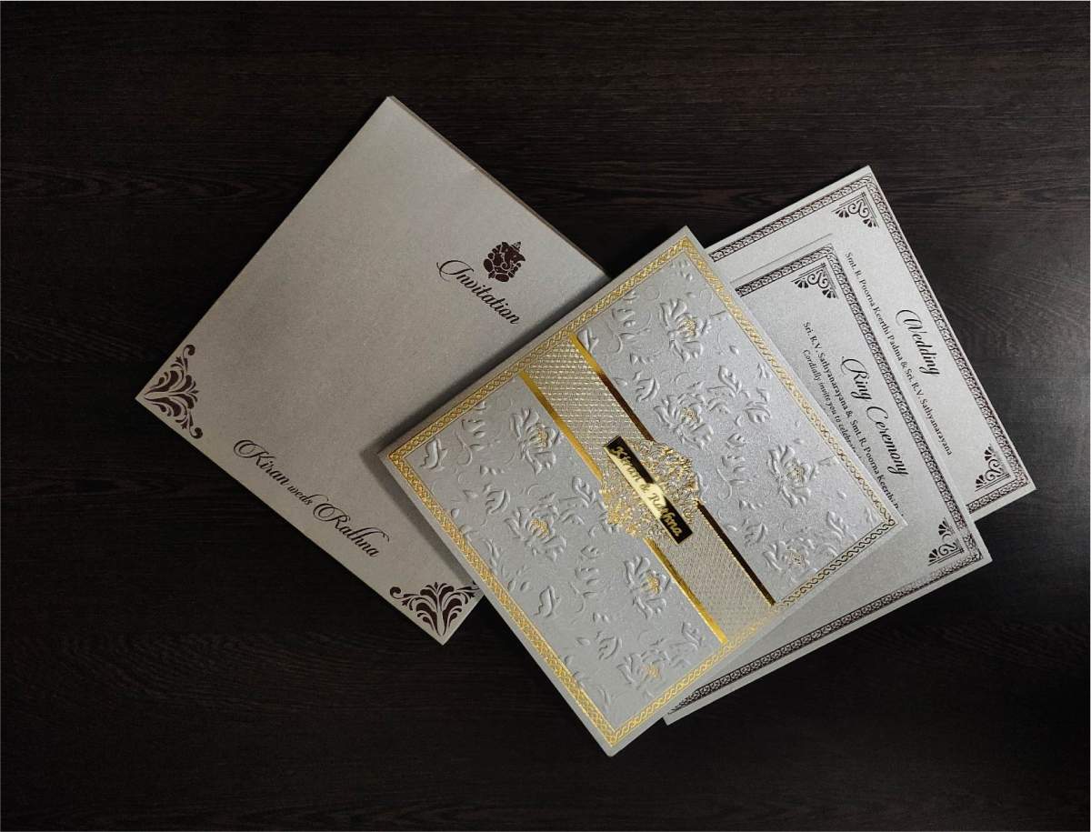 Simple Wedding Invitation|Simple Wedding Cards|Simple Invitation Card